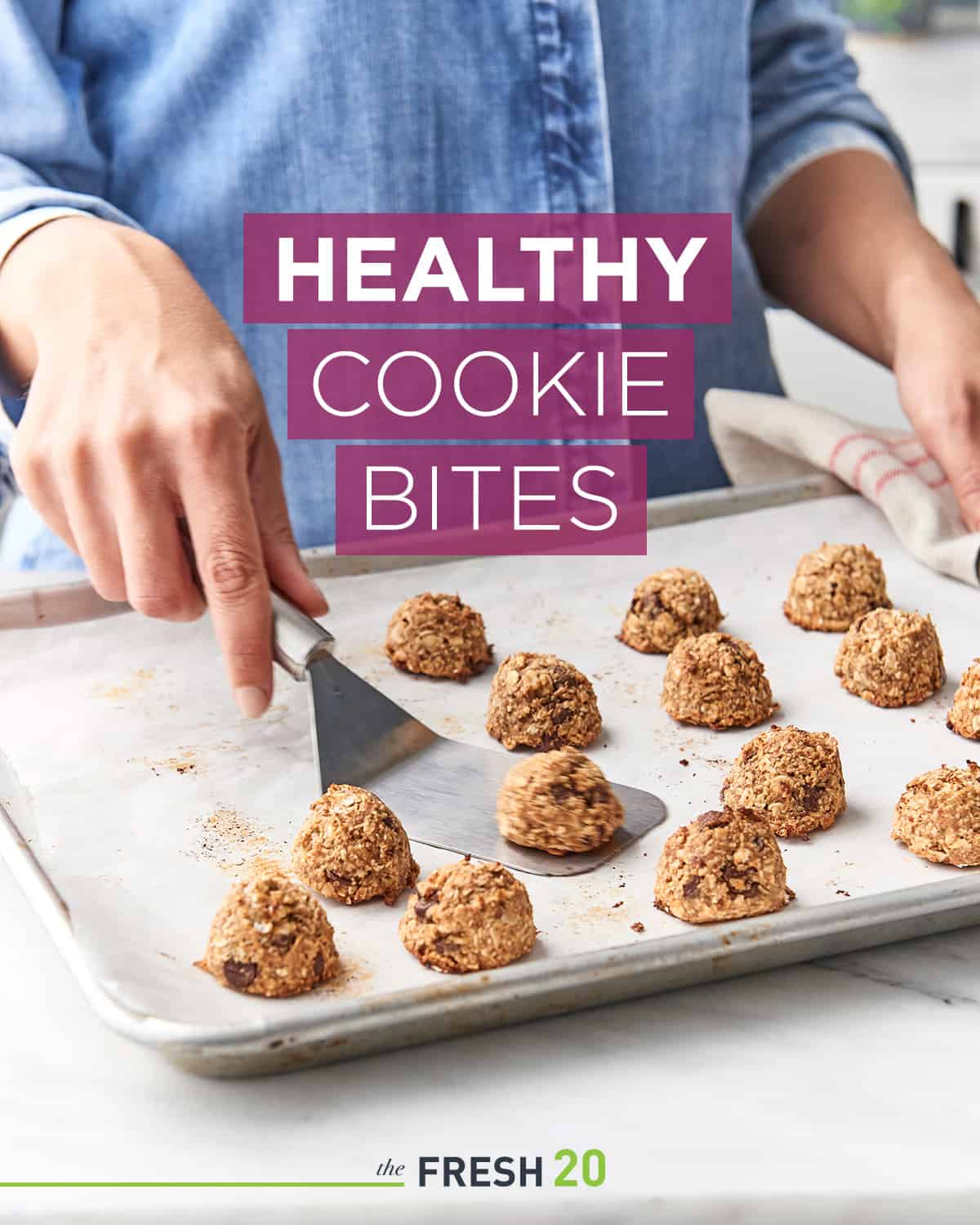 Healthy Cookie Bites Recipe - The Fresh 20