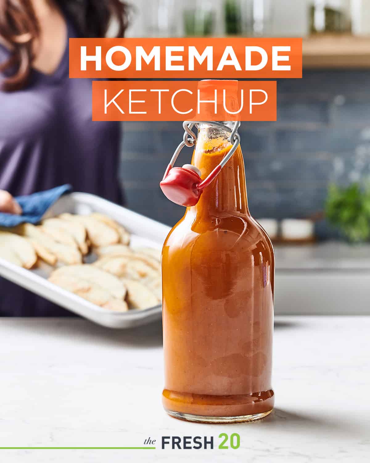 DIY Fresh Tomato Ketchup Recipe - The Fresh 20