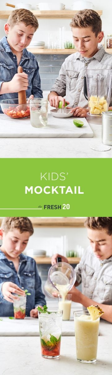 Kids Mocktails Recipes - The Fresh 20