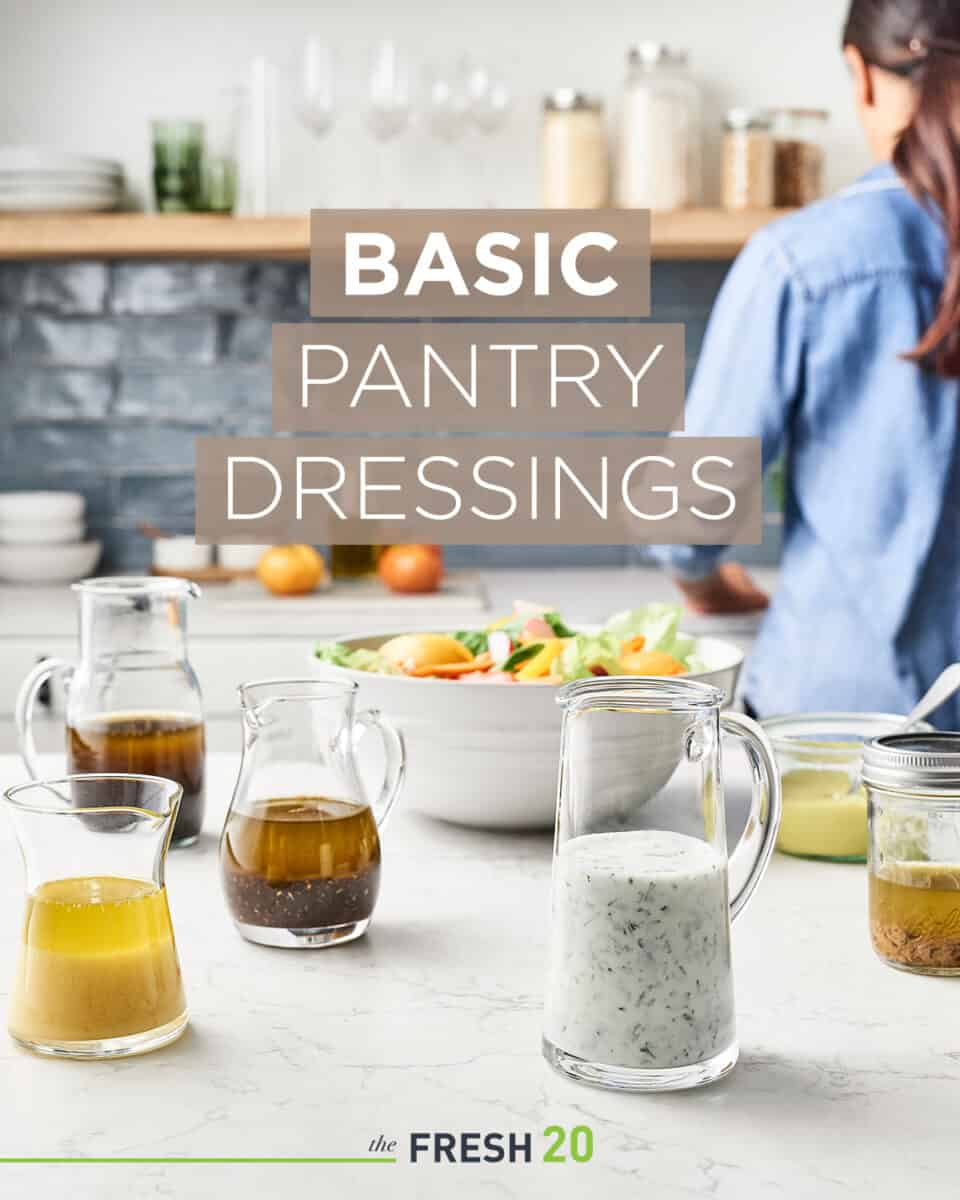 Homemade Salad Dressings - The Fresh 20