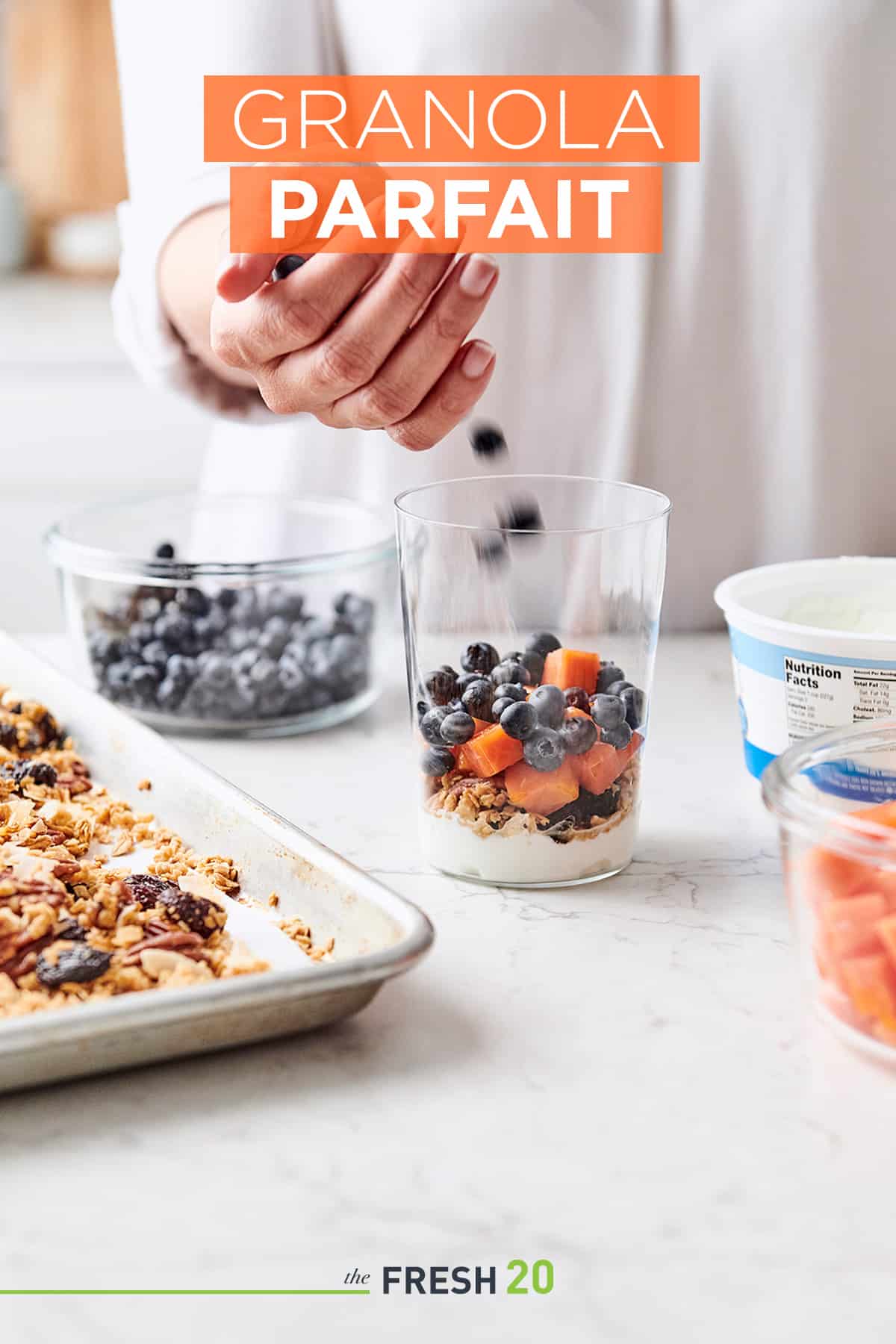 Granola Parfait Recipe - The Fresh 20